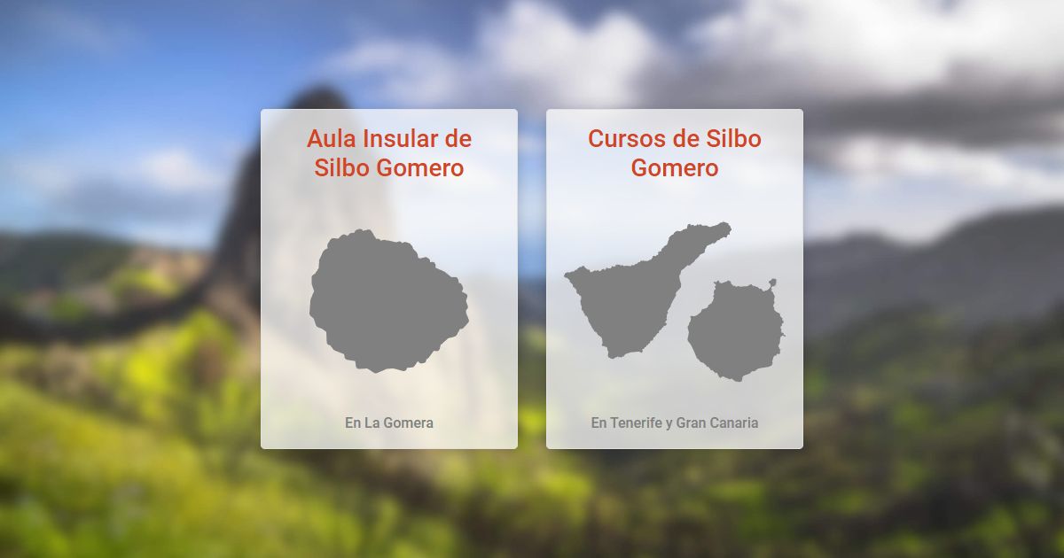 Cursos de Silbo Gomero
